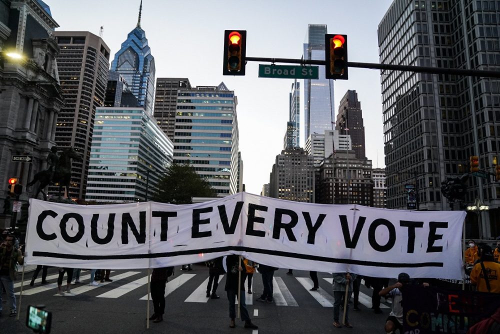 Hundreds Of Philadelphians Marched Across The City Last Night To Demand ...