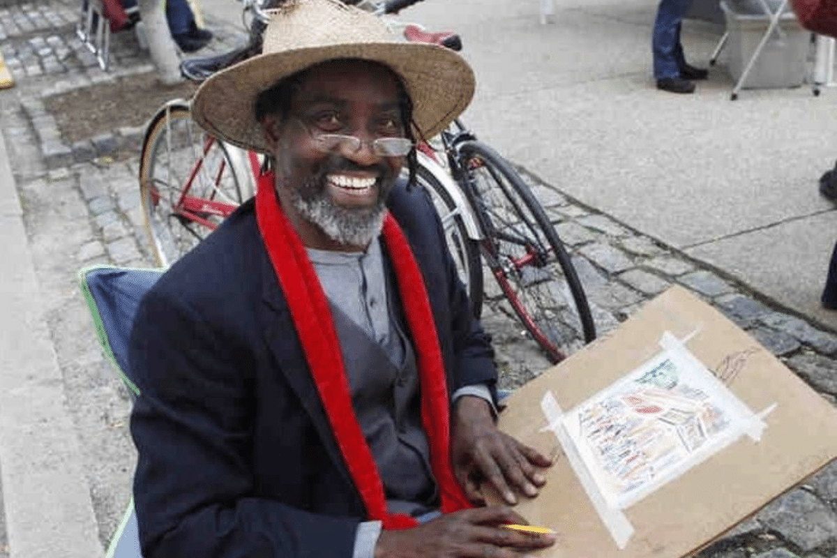 Artist Joe Barker, Late Rapper DMX's Dad, Watercolors On Display