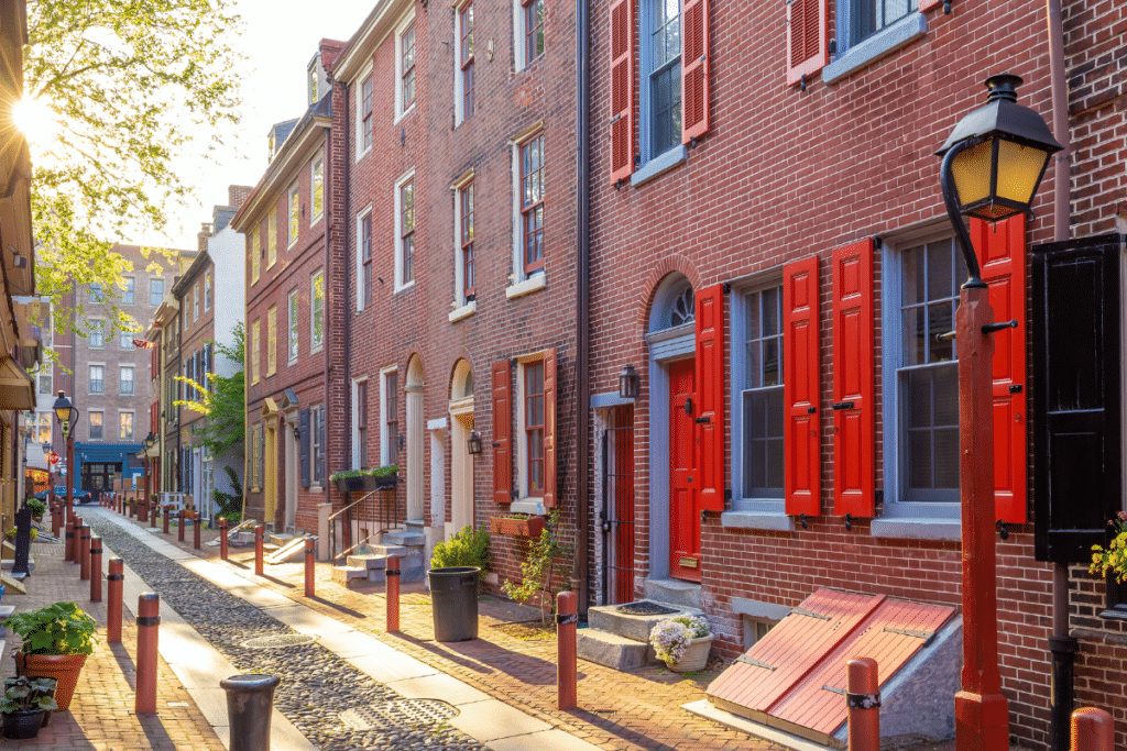 Philly Is Home To The Oldest Residential Street In America