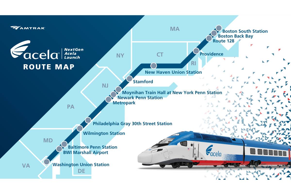 NextGen Acela: All Aboard Philly’s Fastest Train Yet