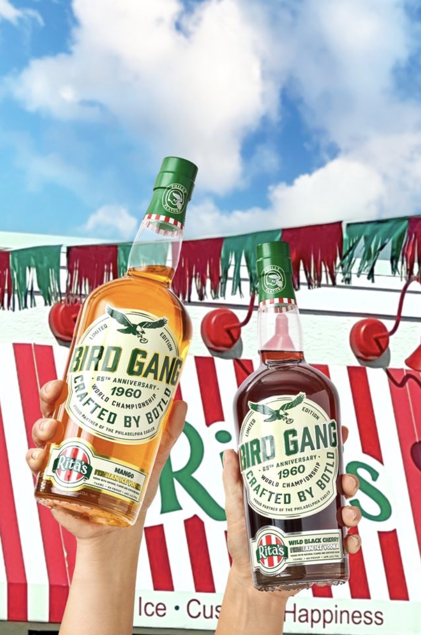 Bird Gang Spirits & Rita’s Team Up For Limited Eagles' Vodka Drop