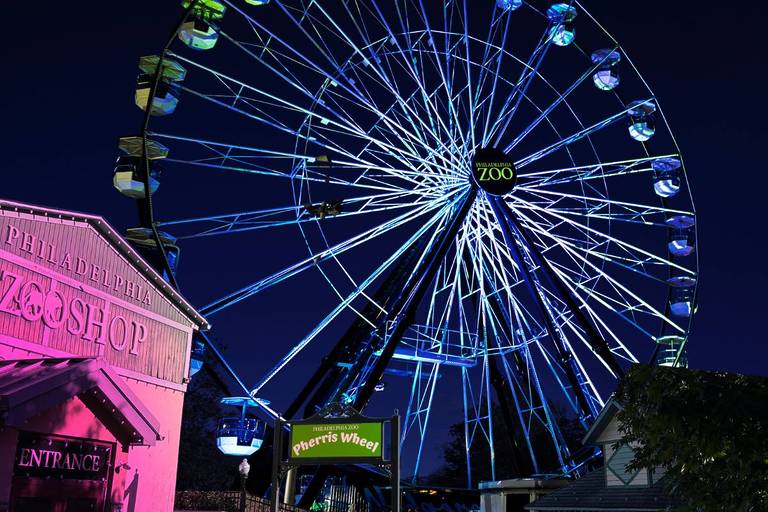 2025 Philly Zoo LumiNature Returns With 110-Ft Giant Ferris Wheel