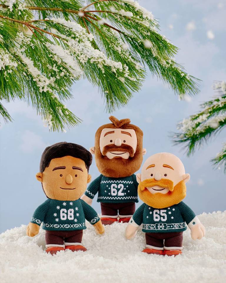 The Philly Specials Launch Holiday Huddle Plushies for Charity