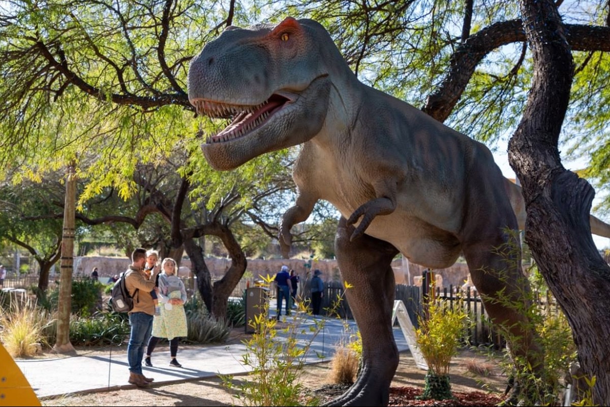 Step Into A Prehistoric Immersive Experience At Reid Park Zoo