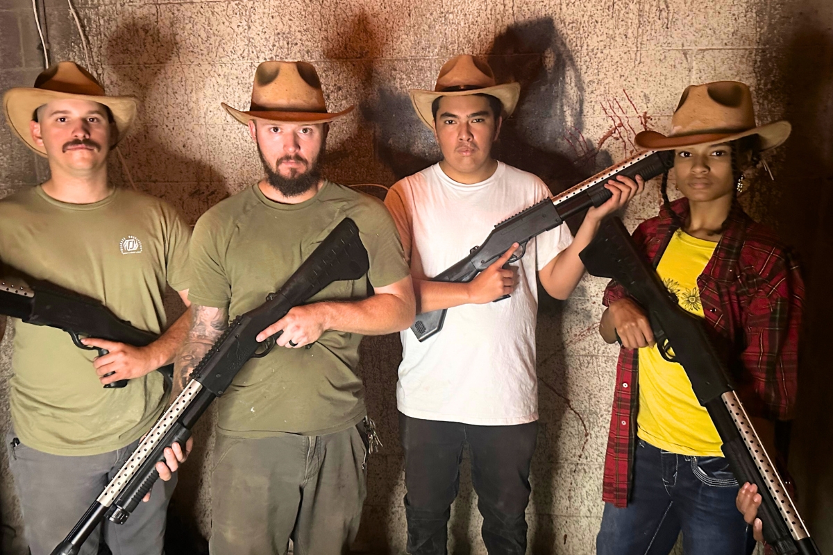 Battle Zombies In The Old West At Rawhide Apocalypse