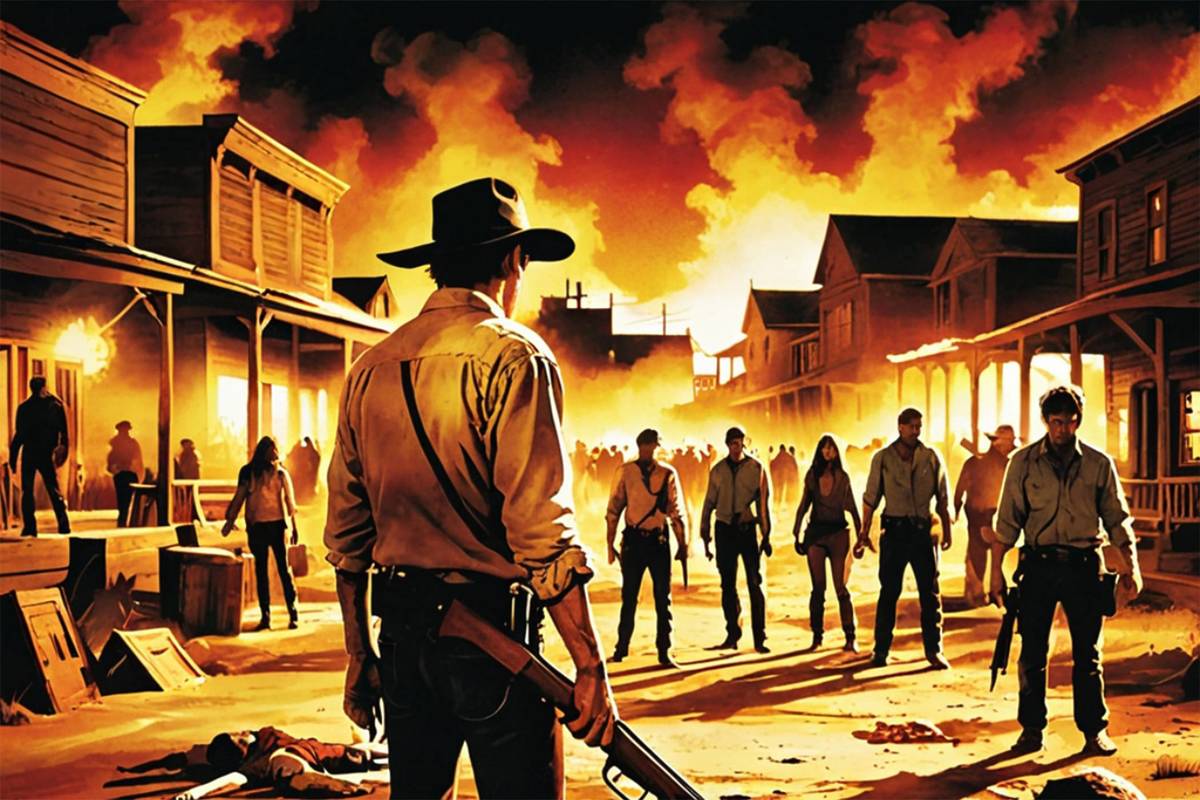 Battle Zombies In The Old West At Rawhide Apocalypse