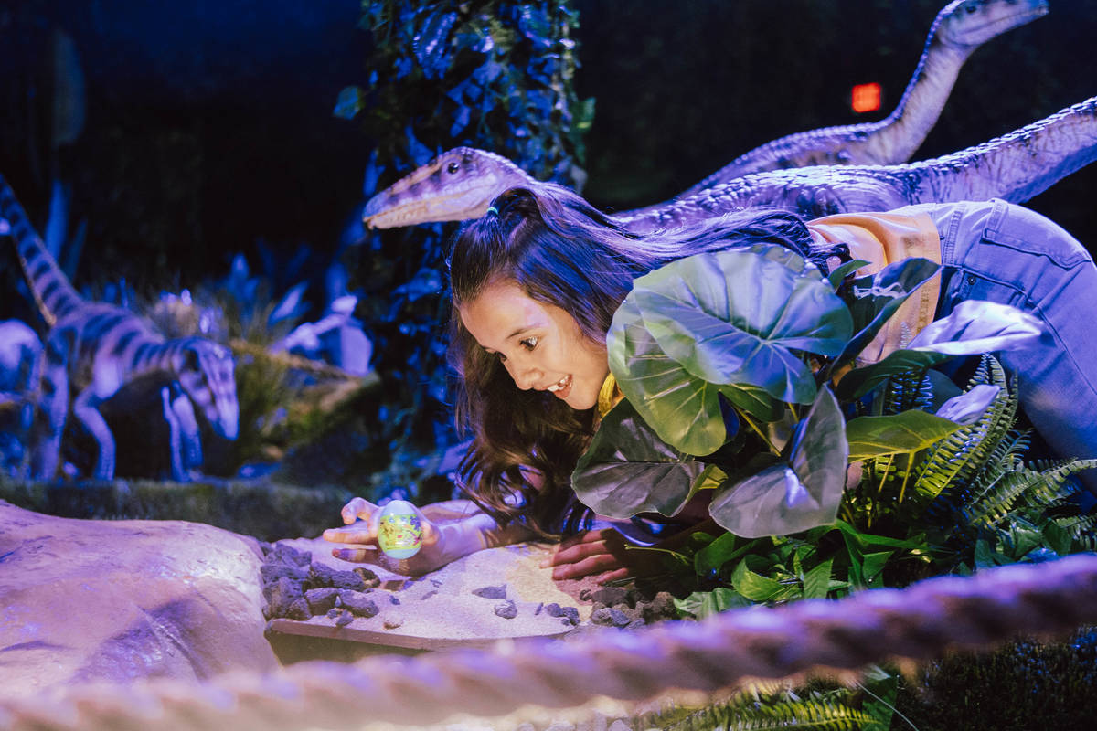 This Easter Egg Hunt At The Dinos Alive Exhibit Is Just In Time For Easter