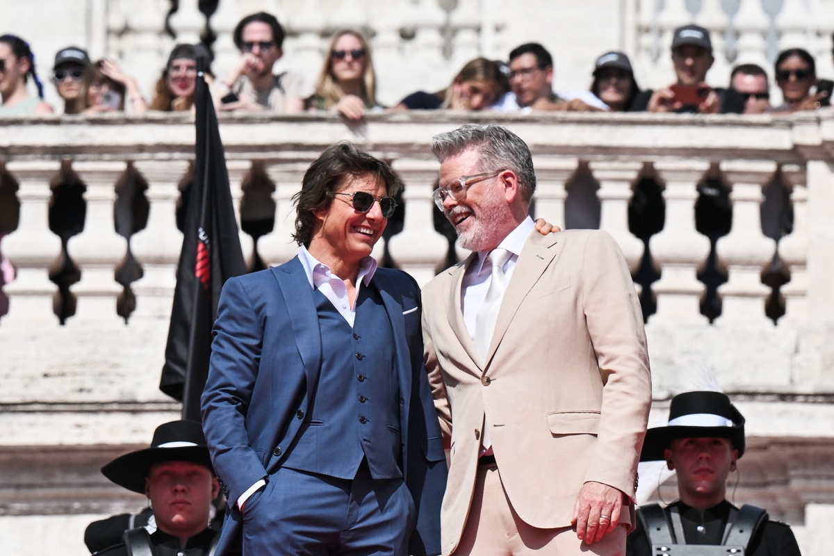 Tom Cruise a Roma per l'anteprima mondiale di Mission Impossible – Dead ...