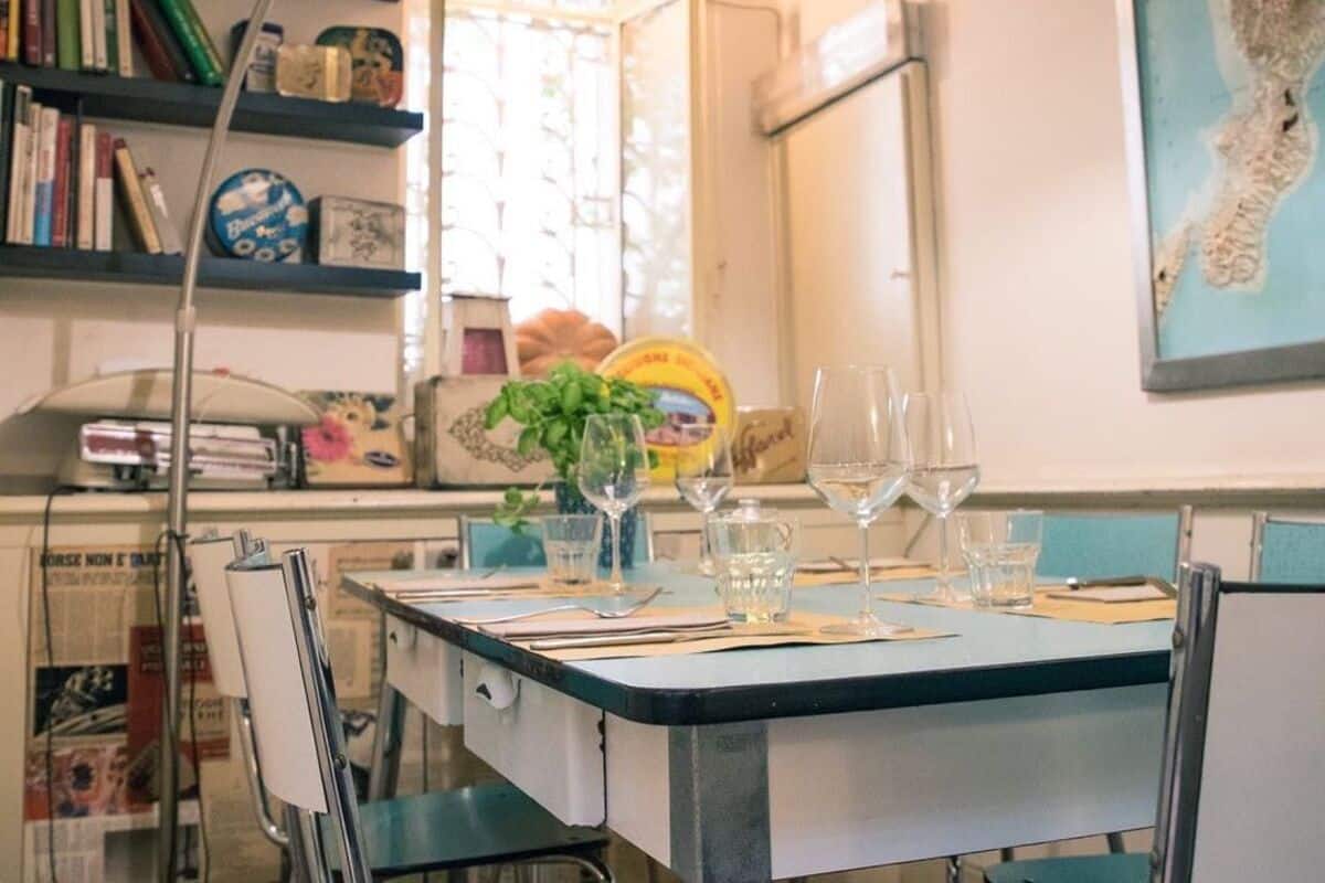 A Roma puoi rivivere gli anni 70 in un ristorantino di Trastevere