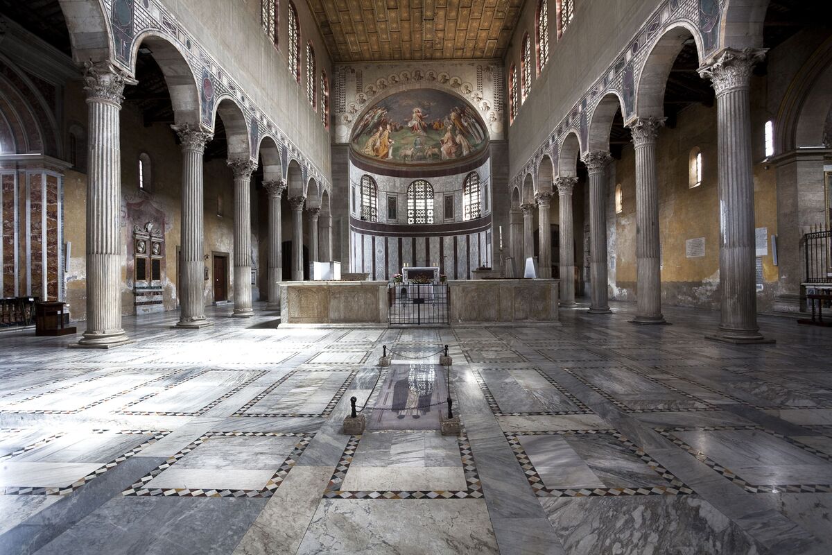 Interior Of Santa Sabina