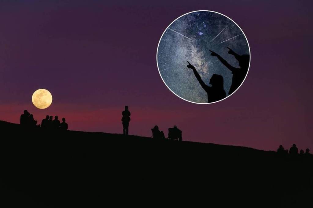 A bright Full Moon (called the Sturgeon Moon) will shine in the sky ...