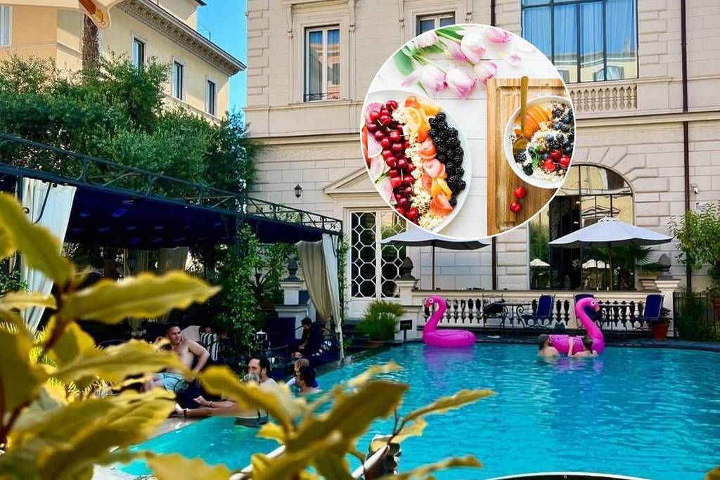 The exclusive hotel in Rome where you can have an unlimited breakfast ...