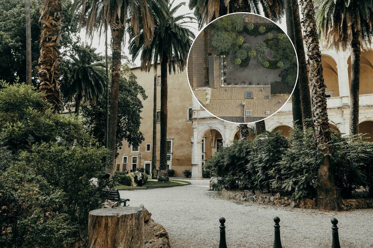 Roma oculta: un jardín secreto (y gratuito) está en Piazza Venezia ...