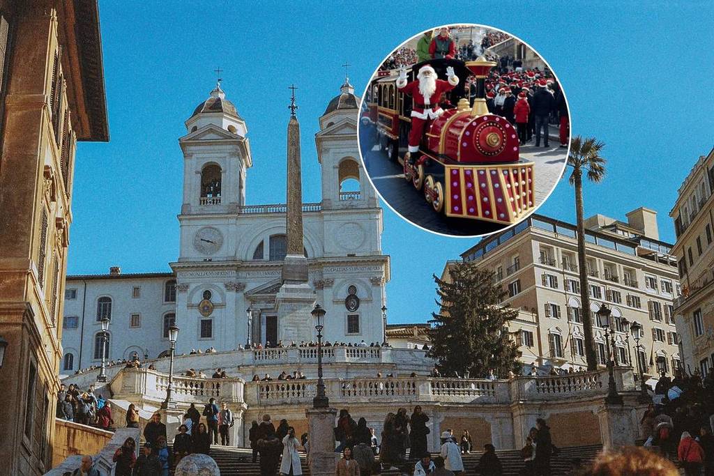 Rome Nov. 23: Christmas Parade, the biggest Christmas parade in support ...