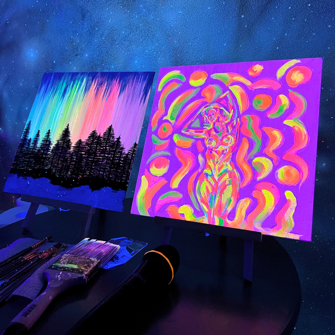 Neon Brush San Diego: A Fluorescent Art Experience