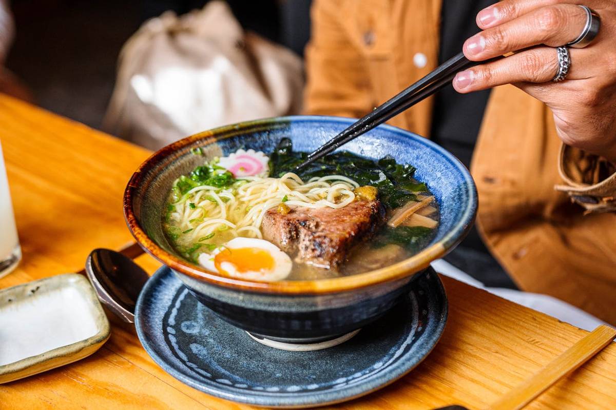 You Can't Miss This Viral Self-Serving Ramen Spot In San Diego
