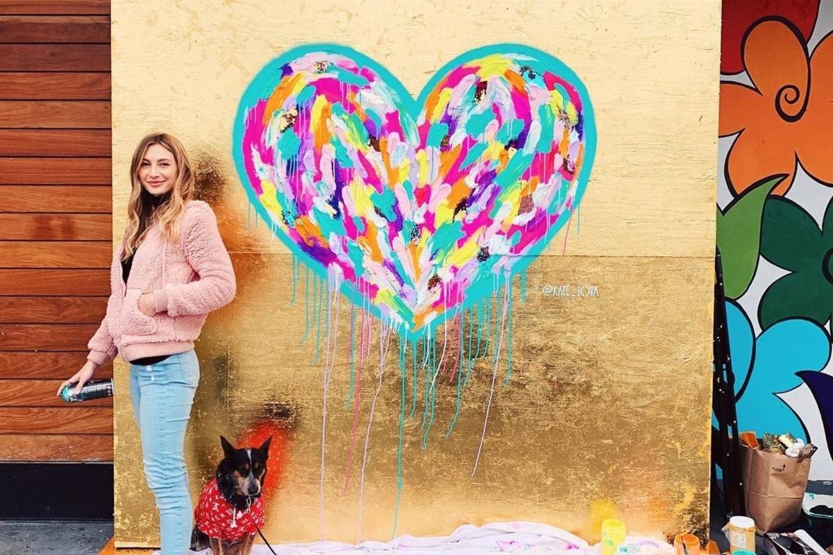 Artist Kate Tova Brings Stunning 'Street Hearts' And More To The Bay Area