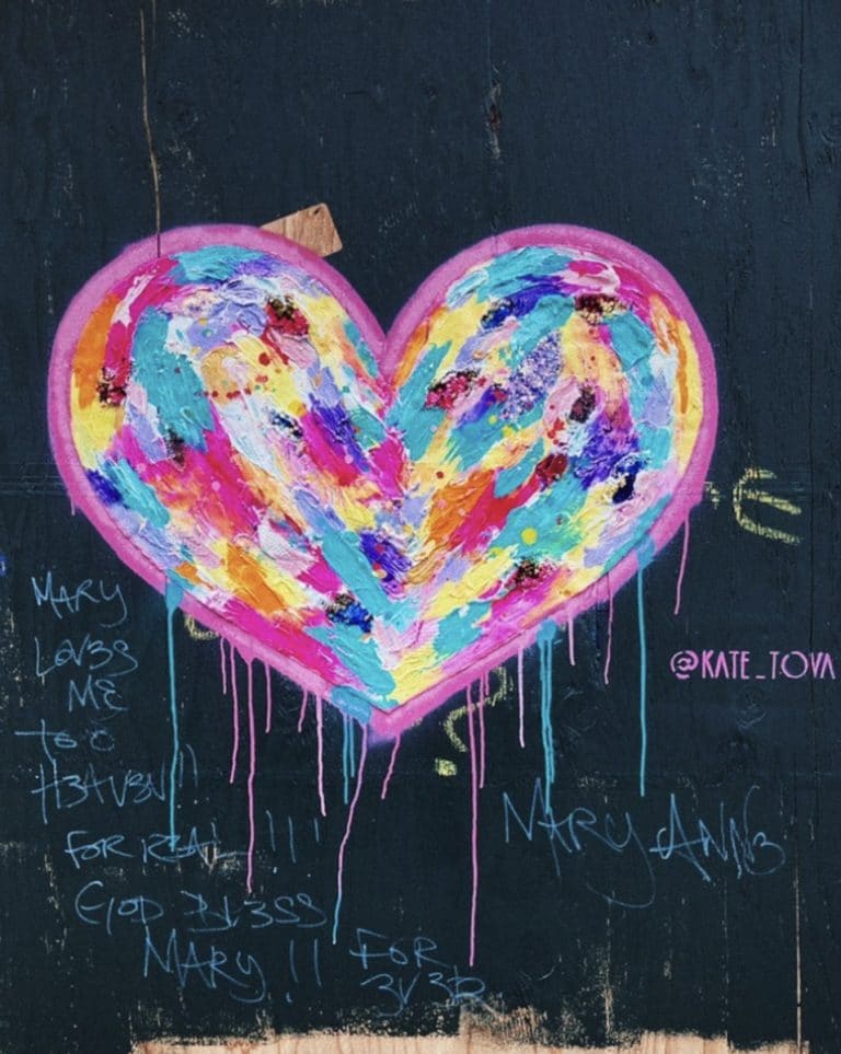 Artist Kate Tova Brings Stunning 'Street Hearts' And More To The Bay Area