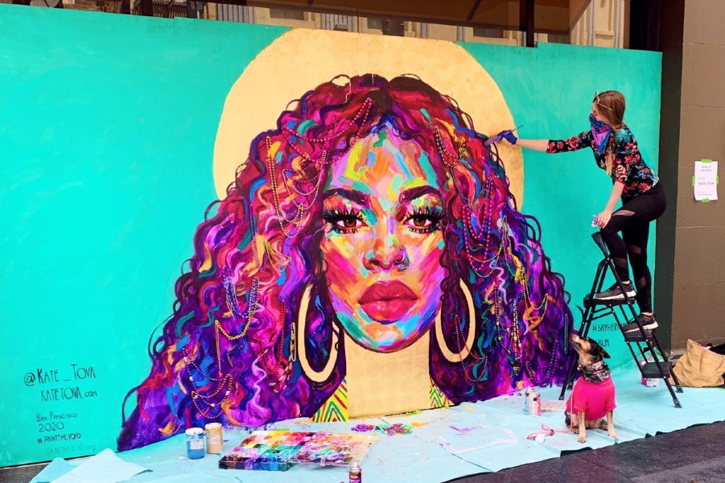 Artist Kate Tova Brings Stunning 'Street Hearts' And More To The Bay Area