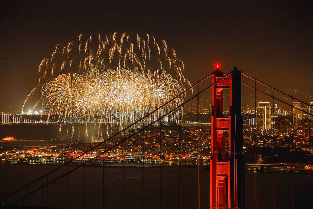 For the third time in history, fireworks will be launched from the ...