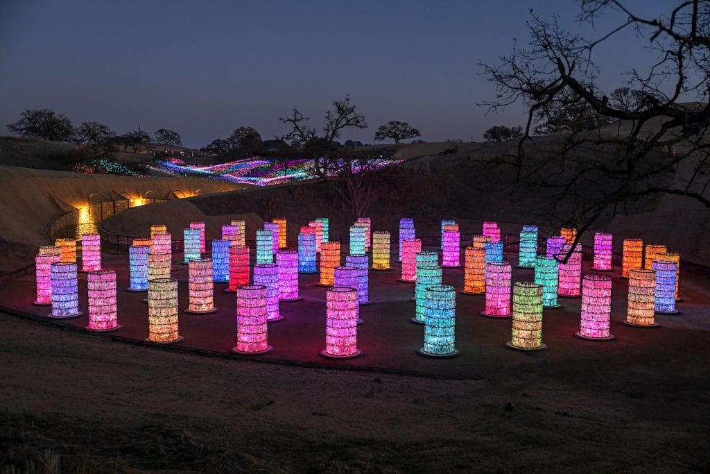 Sensorio Field Of Light In Paso Robles Adds New Installation
