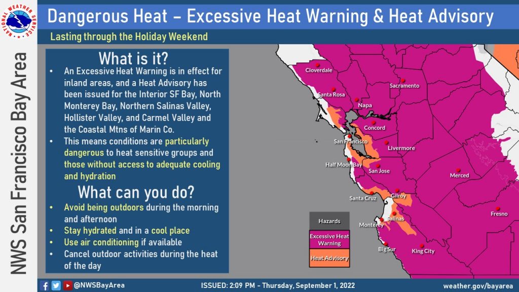 Bay Area Heat Wave To Hit Triple-Digit Temps This Weekend