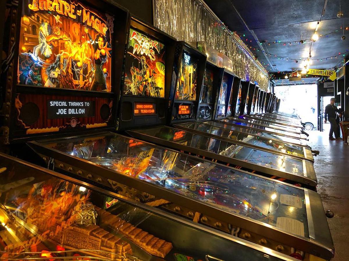 This SF Arcade Has 57 Pinball Machines And Other Vintage Games