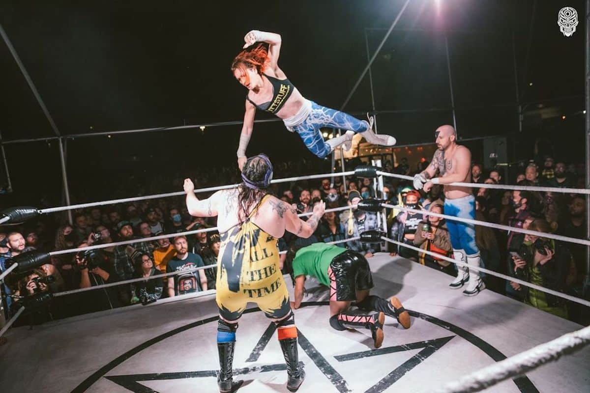 This Underground Wrestling Event Is Nerdy, Vulgar And A Lot Of Fun