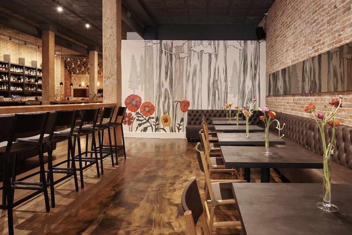 This New FiDi Bar Draws Inspiration From California's Forests