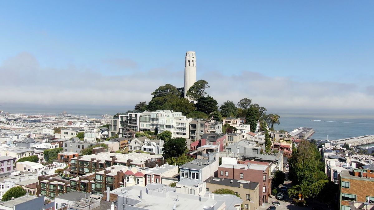 Coit Tower Is The Third Most-Loved Building In The Nation