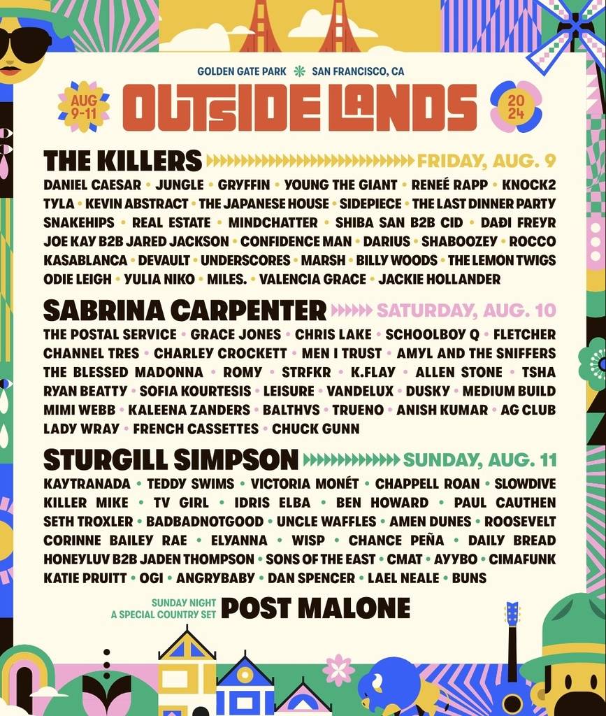 Sabrina Carpenter Set To Headline Outside Lands 2024