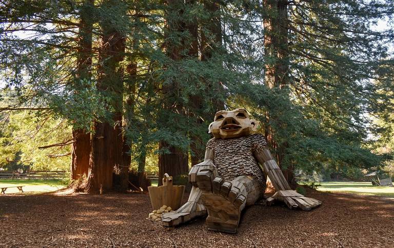 6 Giant Trolls Move To A Redwood Grove 40 Minutes From SF