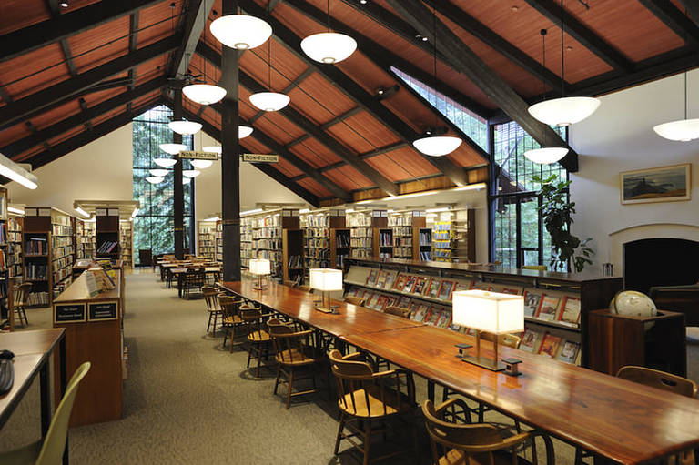 Mill Valley Library Is A Cozy 1960s Time Capsule In The Redwoods