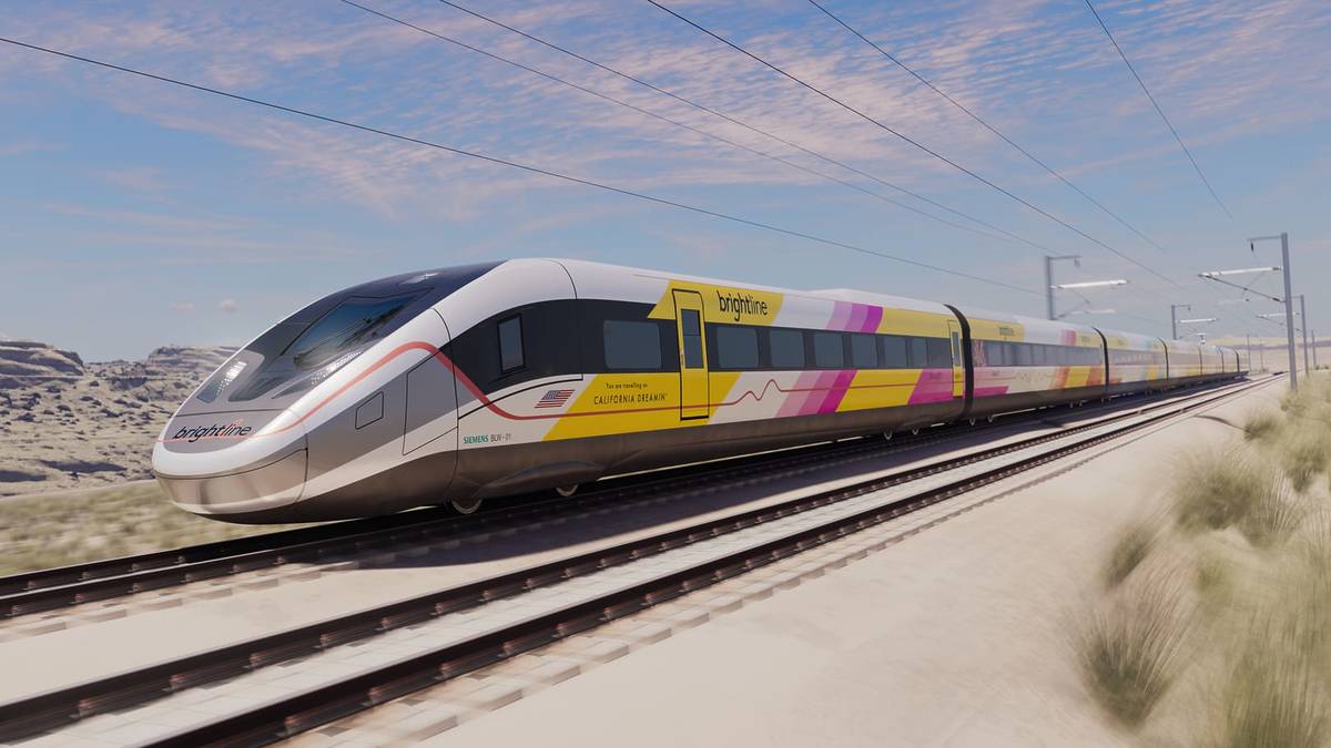 The SoCal To Vegas Bullet Train Will Have 4 Key Stops In 2 Hours