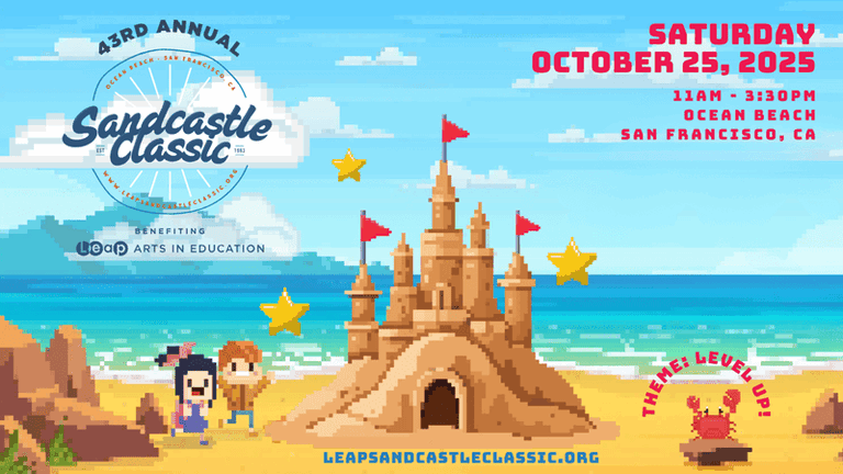 Leap Sandcastle Classic Takes Over SF's Ocean Beach In October