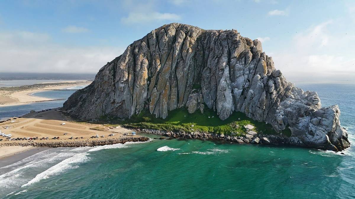 California's Morro Rock Is Known As The ‘Gibraltar Of The Pacific’