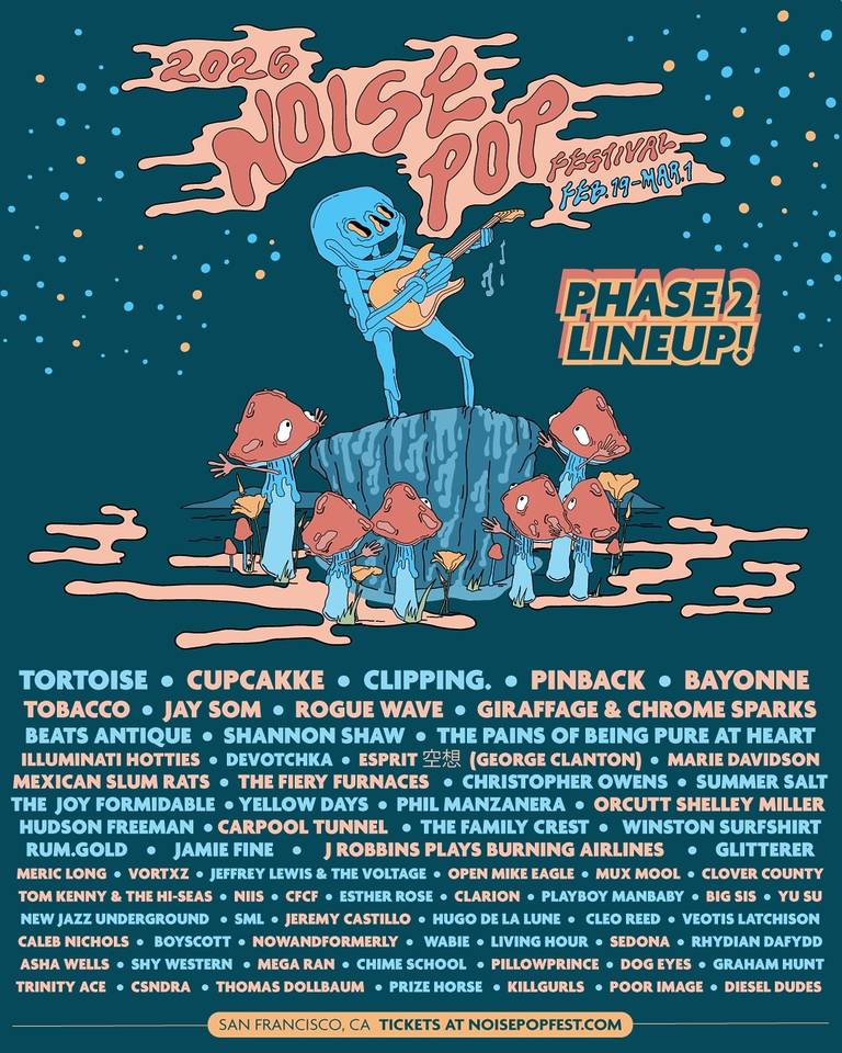 Local Music Festival Noise Pop Releases Phase Two Of Lineup: See ...