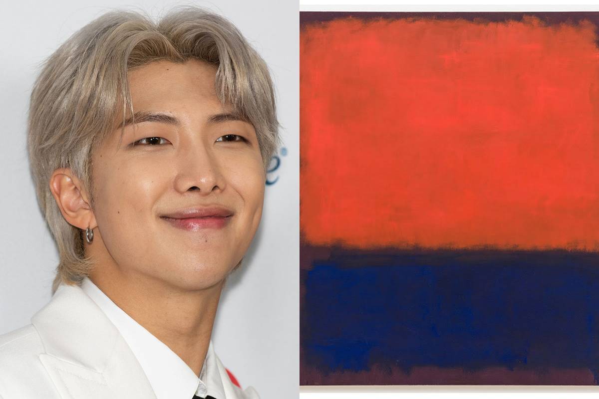 K-pop star RM's personal art collection will be on view in San ...