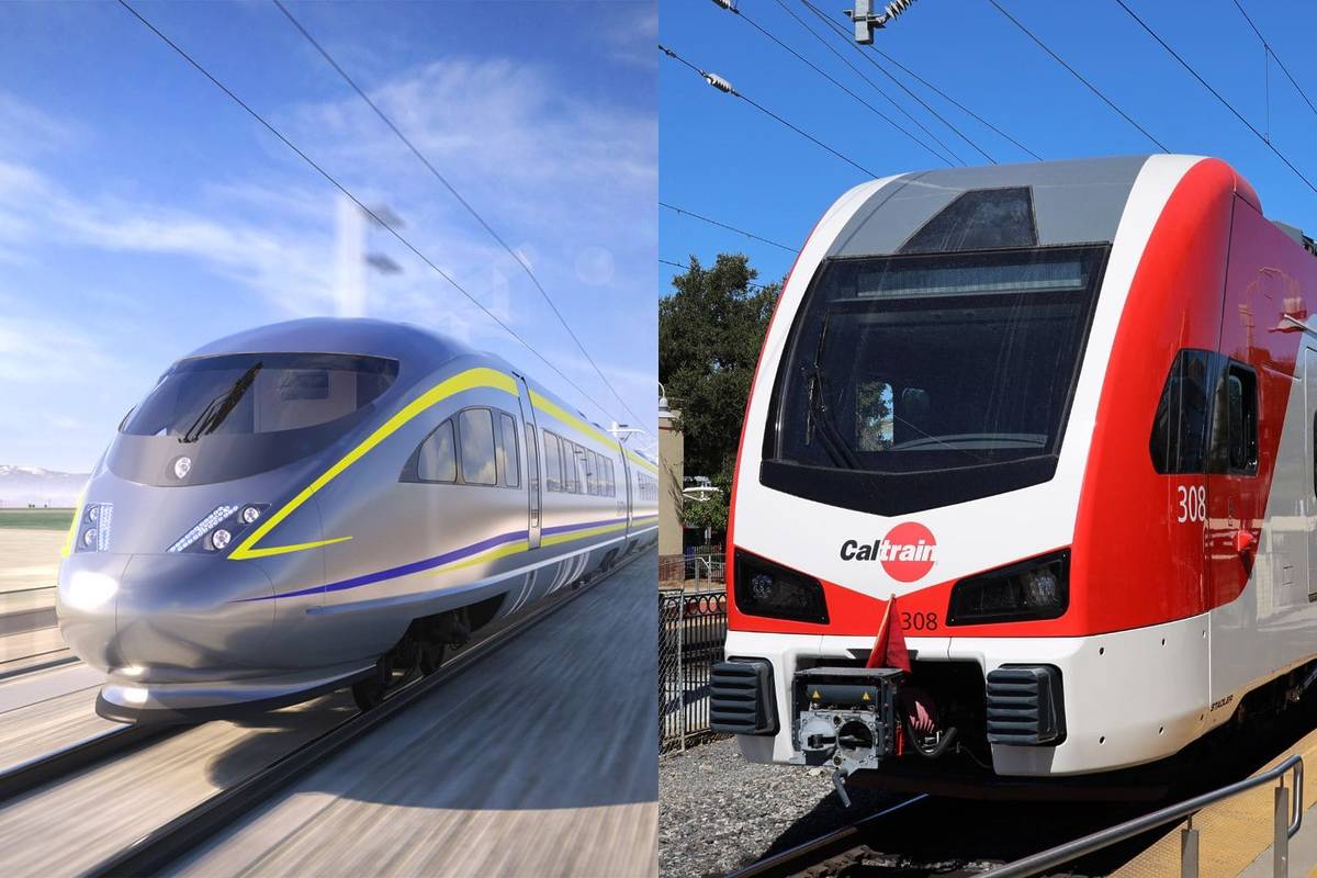 How California High-Speed Rail Will Share Track With Caltrain