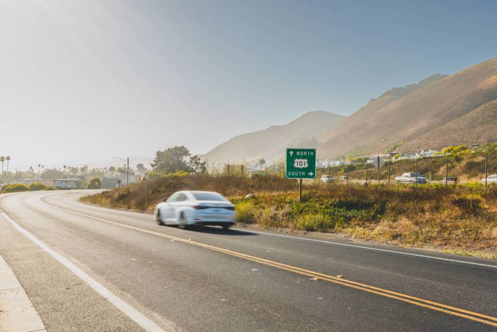 Caltrans just closed 4 miles of lanes along Highway 101 until 2027 ...