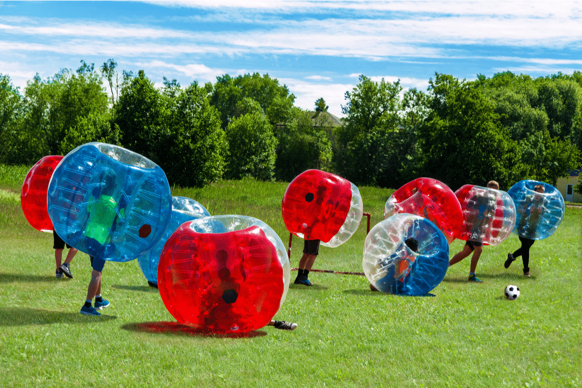 This Unique Bubble Soccer Is An Incredibly Fun Workout