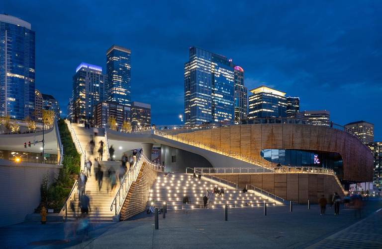 Experience Seattle's New Waterfront Park At The Grand Opening