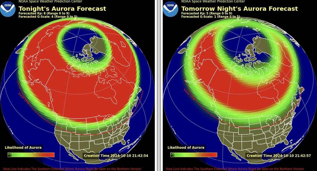 How To See The Northern Lights In Washington Thursday Night