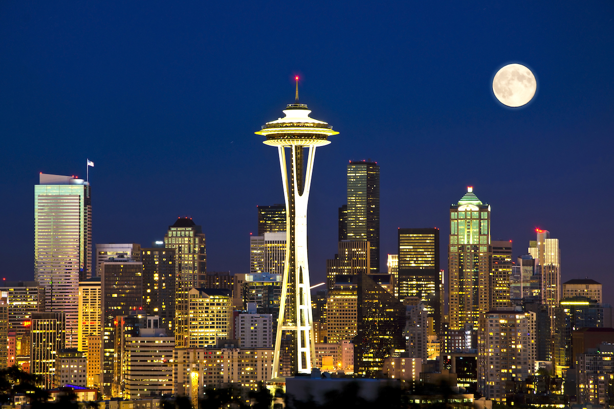Cómo Ver La Superluna De Esta Noche En Seattle