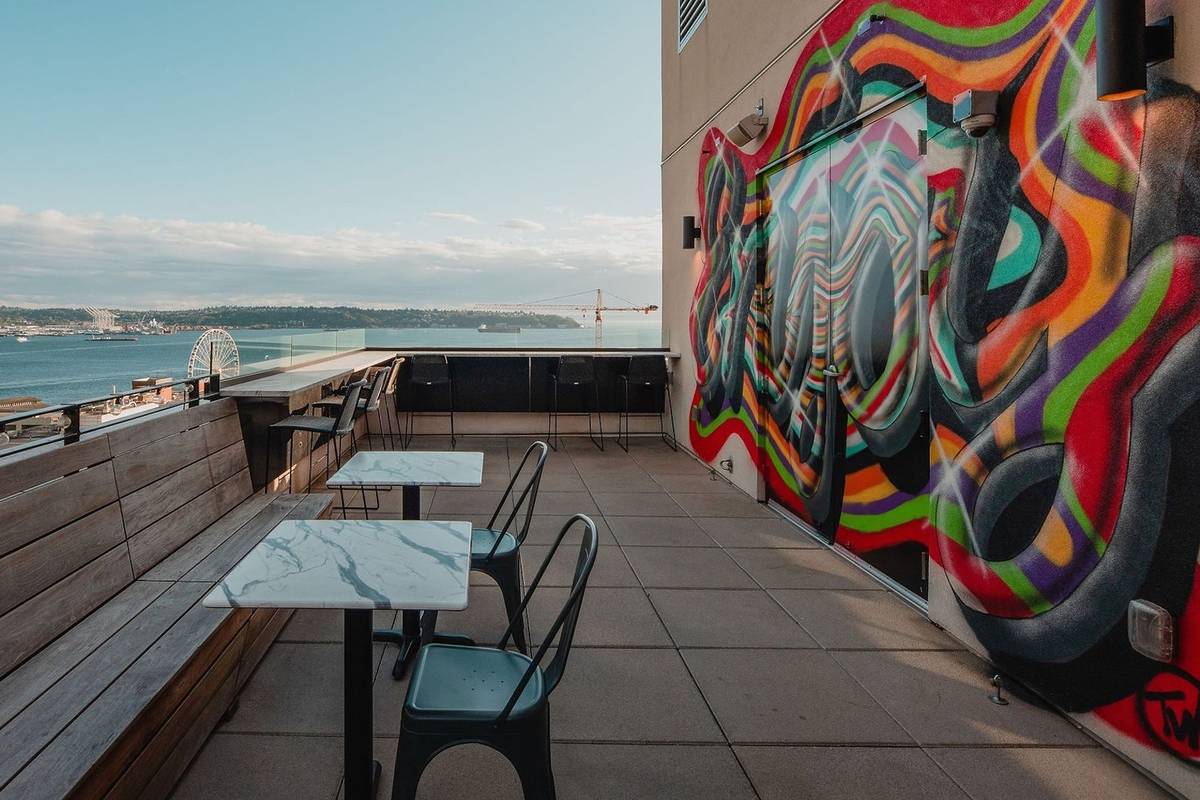 Here's How To Get Access To This Exclusive Seattle Rooftop Bar