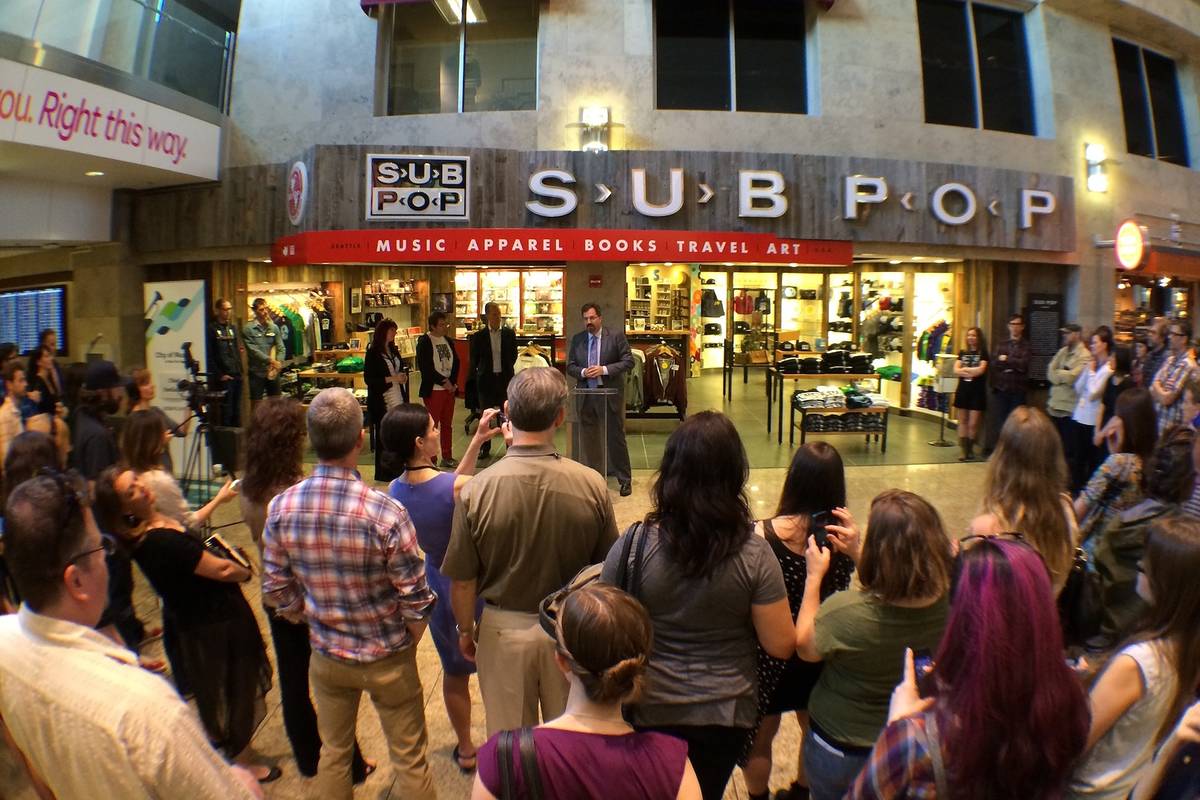 The Sub Pop Store At Sea-Tac Airport Is Closing After 12 Years
