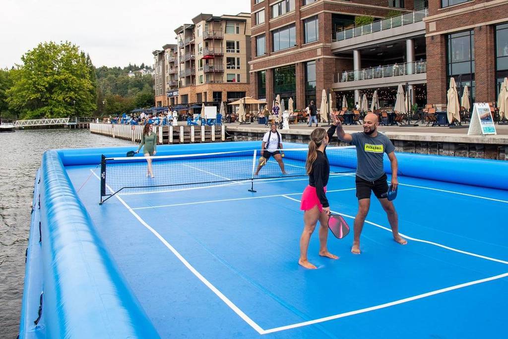 Make the most of your Seattle summer by playing on a floating ...