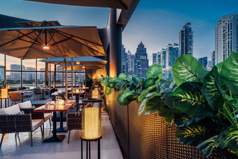 This Lavish New Singapore Rooftop Bar Offers Iconic Sunset Views