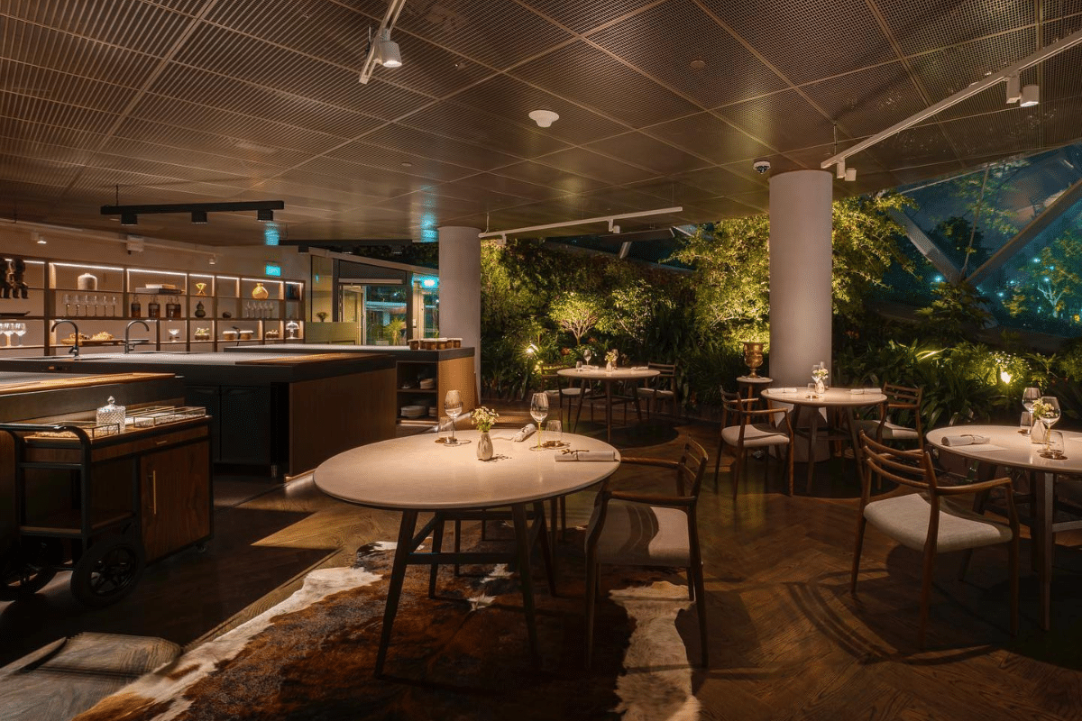 This Elegant Restaurant At Flower Dome Is Unforgettable