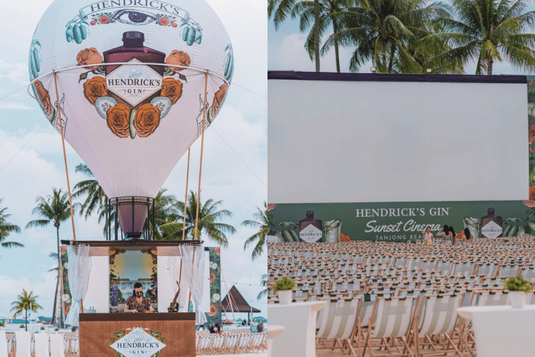 Hendrick's Sunset Cinema Returns To Singapore This April 2024
